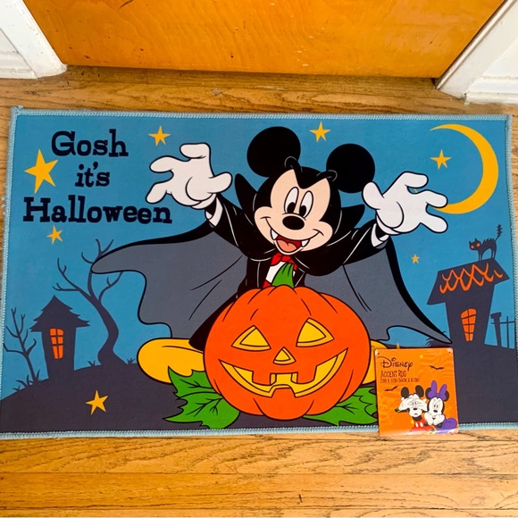 Disney | Accents | Disney Halloween Mickey Mouse Accent Rug | Poshmark